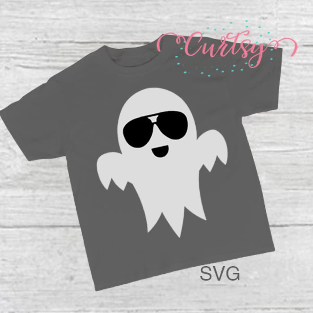 Halloween Ghost SVG / Halloween Ghost Cutting File / Cool Ghost Svg ...