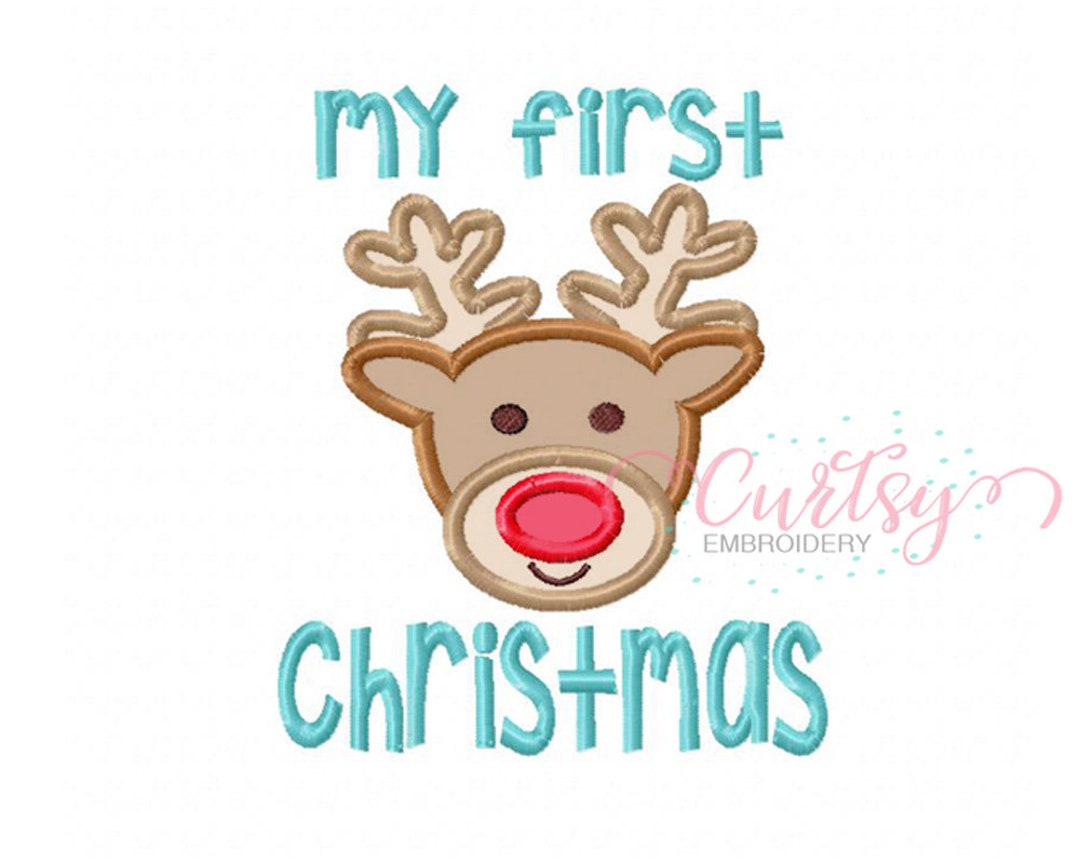 Christmas Embroidery Designs / My Fist Christmas Applique Design ...