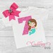 Birthday Mermaid SVG / 7th Birthday Svg / Mermaid Girl Svg / Mermaid ...