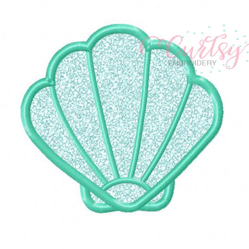 Seashell Design Outline - Etsy