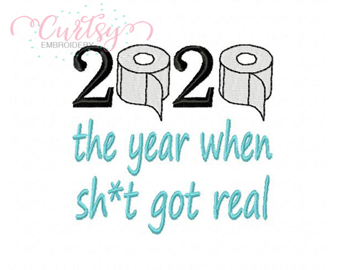 2020 Embroidery / Toilet Paper Embroidery / Toilet Paper Designs ...