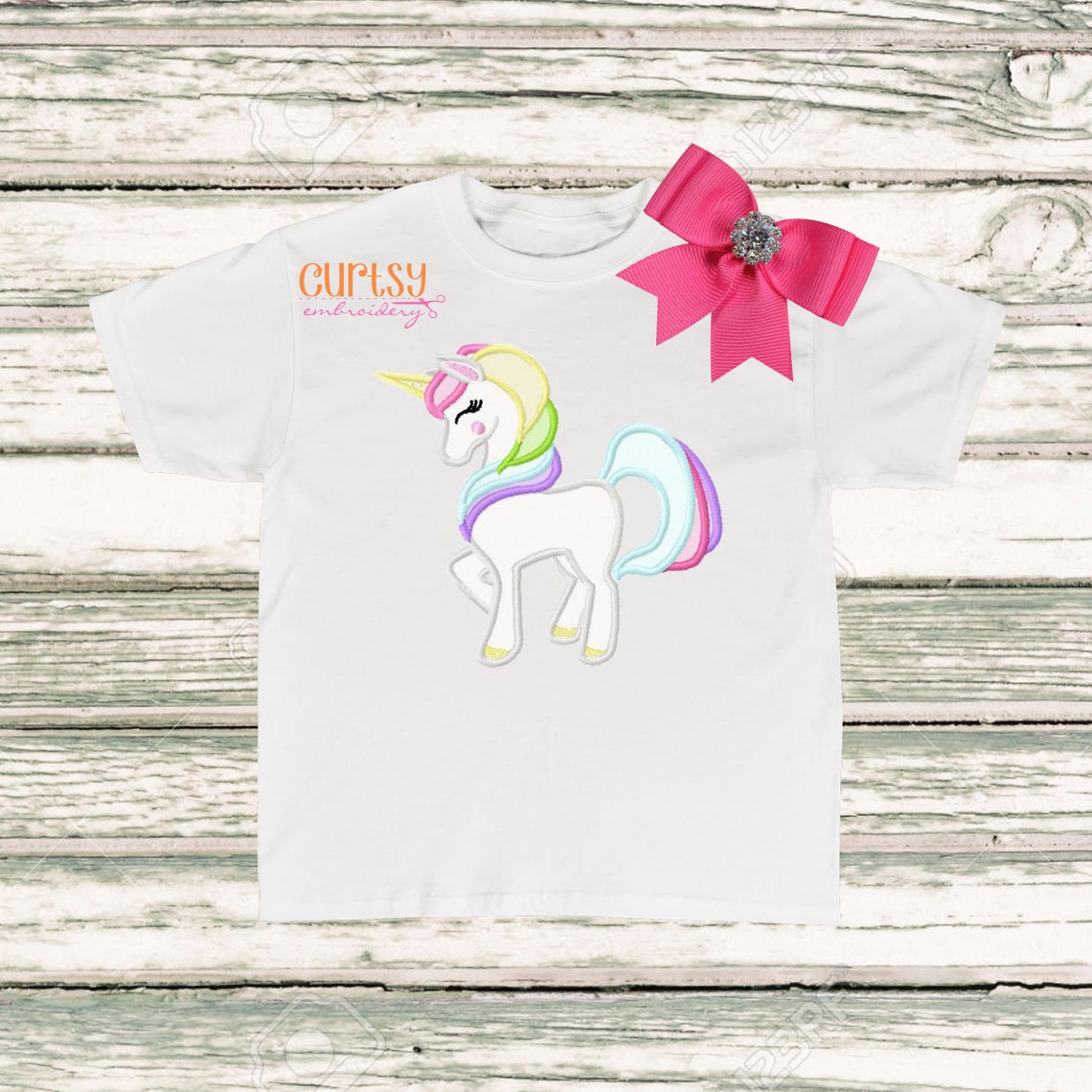All Numbers Unicorn Birthday Embroidery Design All Numbers - Etsy
