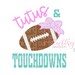 Tutus and Touchdowns SVG / Football Cutting File / Football Clipart ...