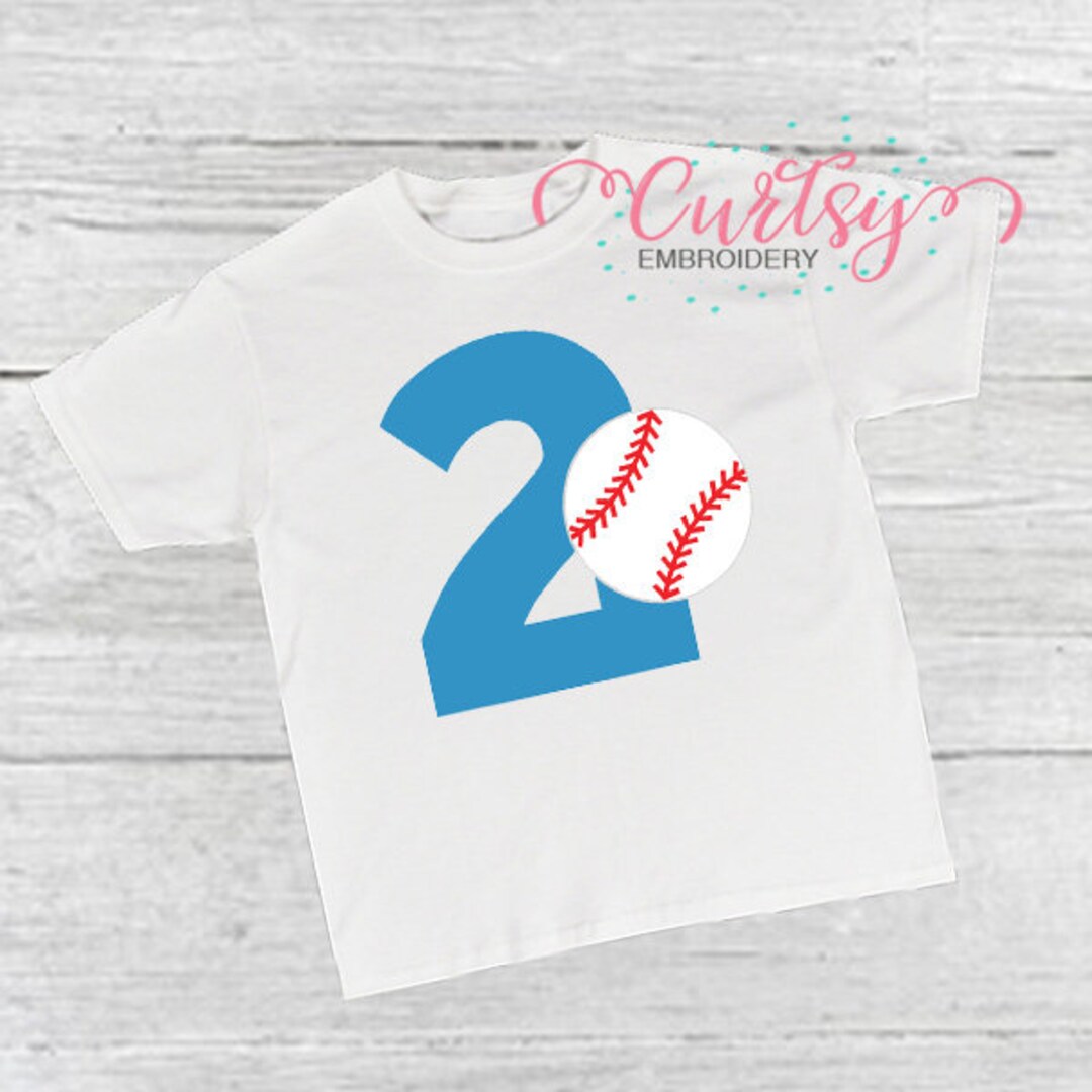 2nd Birthday Baseball SVG / Baseball Svgs / Sports Svg / Birthday Svg ...