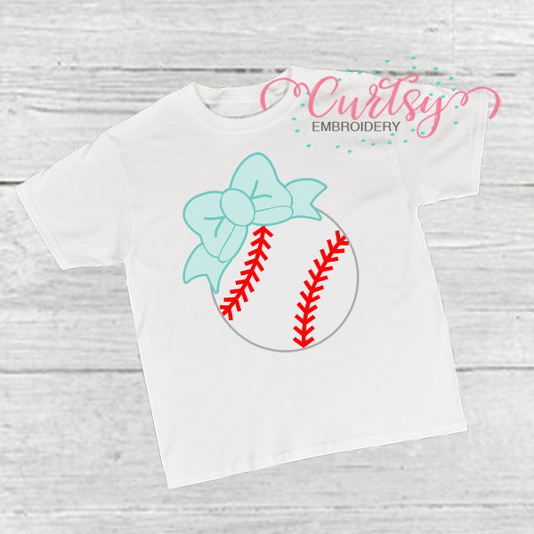 Baseball With Bow SVG / Baseball Svgs / Sports Svg / Birthday Svg ...