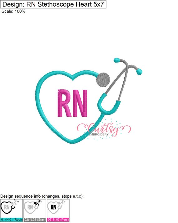 Art & Collectibles NurseDoctorCaregiver Love Completed Embroidery Art ...