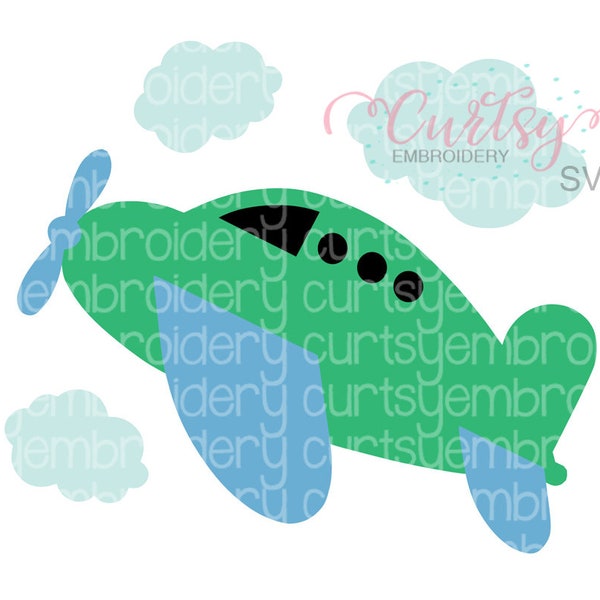 Airplane Svg - Etsy