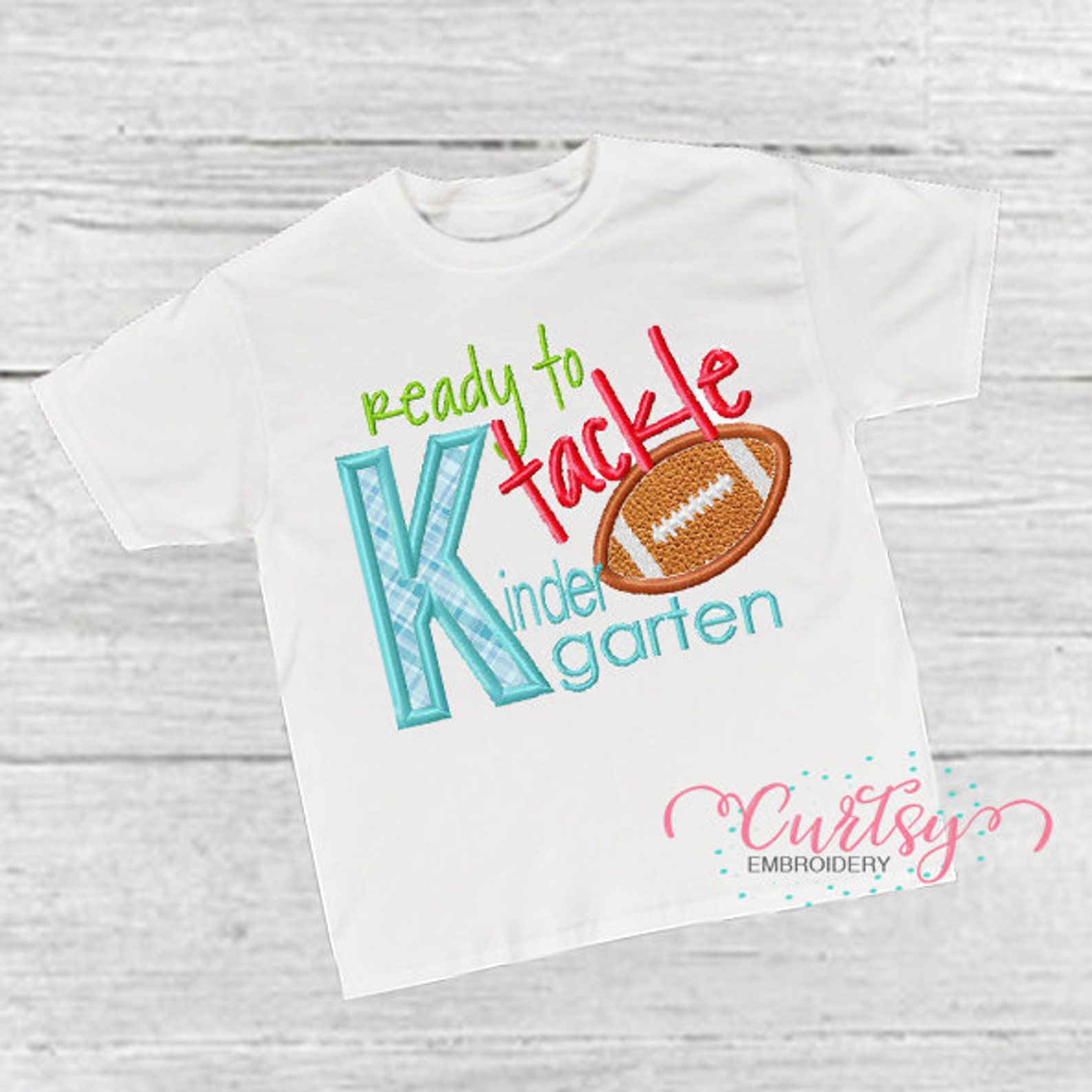 Back to School Embroidery Design for Boy / Preschool Design / Back to ...