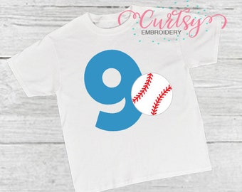 Sports 9th Birthday Svg - Etsy