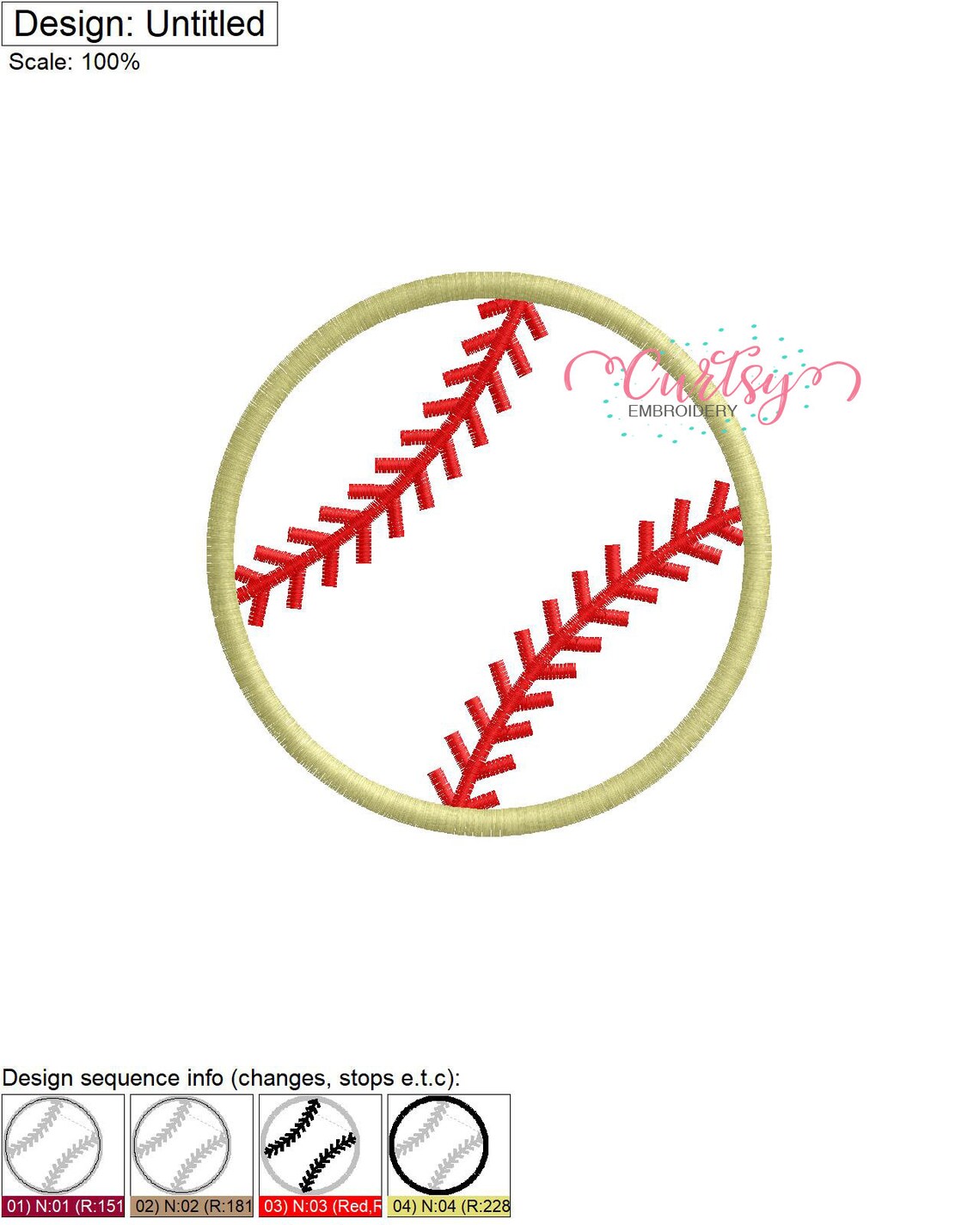 Softball Applique Design / Baseball Applique Design / Softball - Etsy