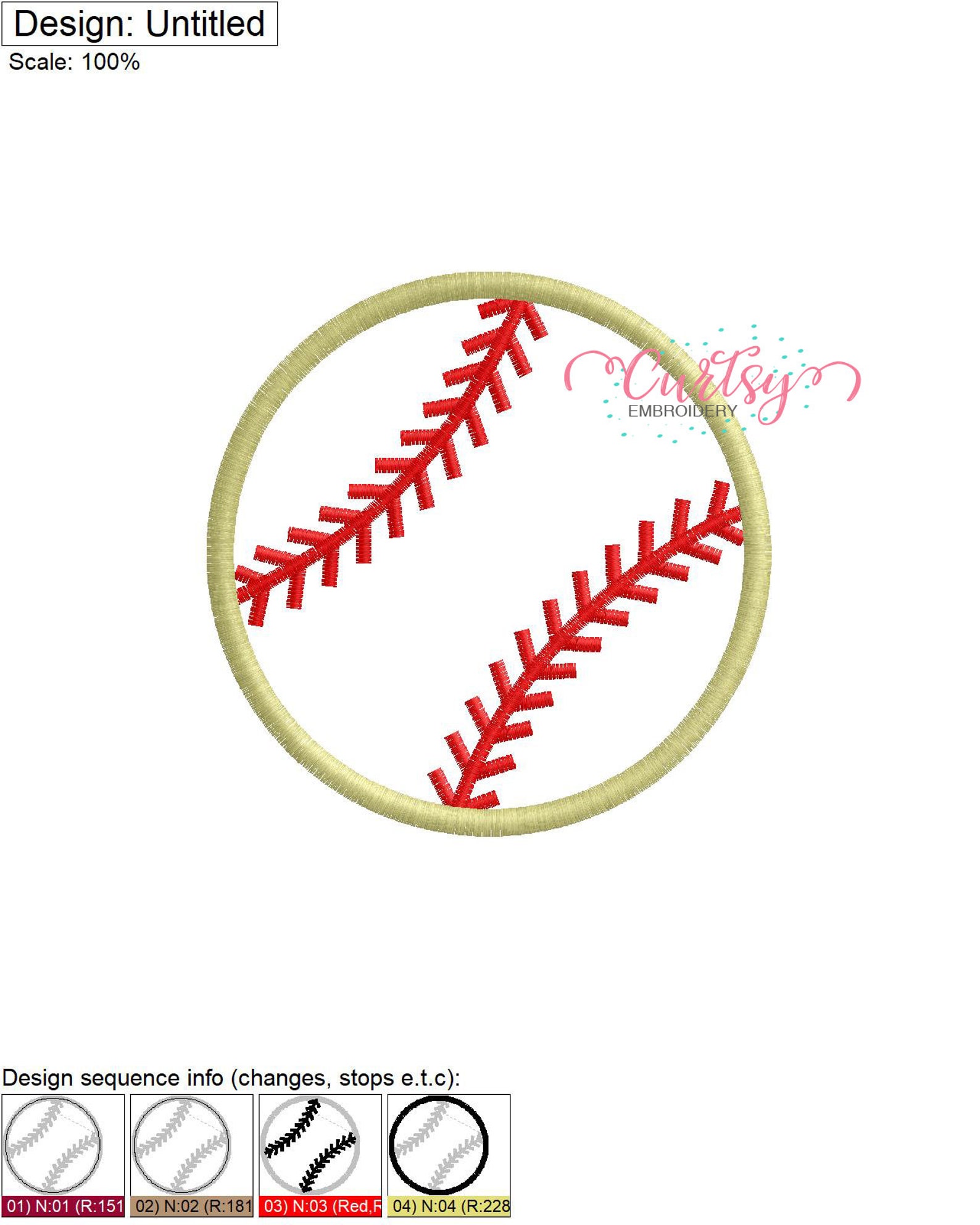 Softball Applique Design / Baseball Applique Design / Softball - Etsy