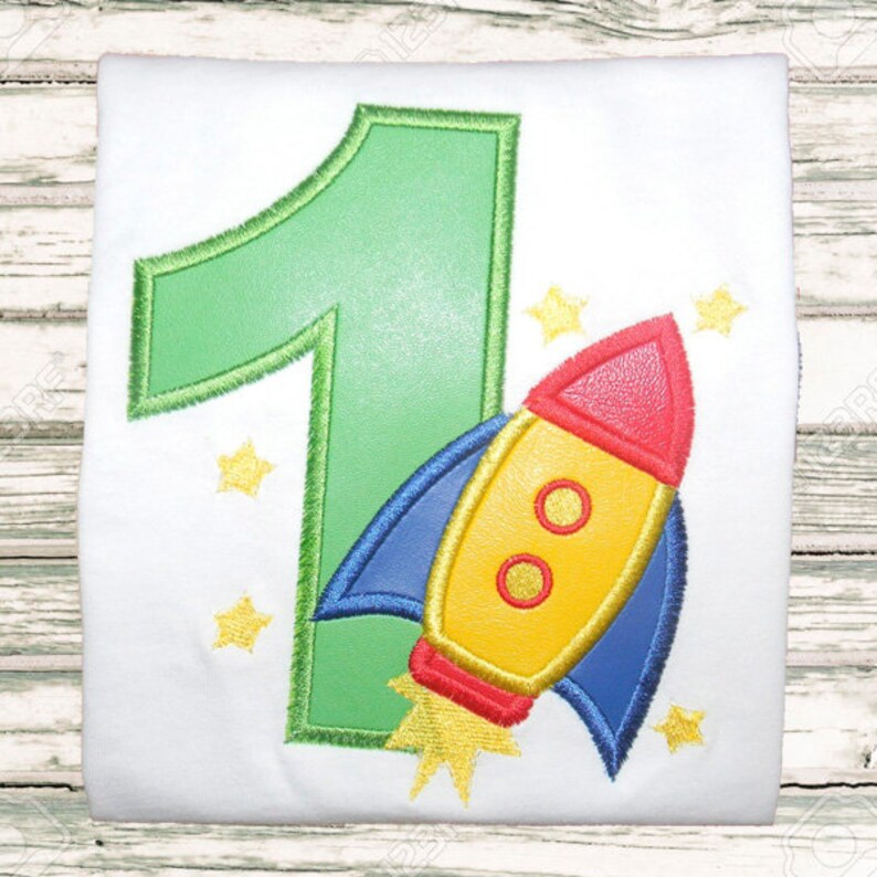 Space Ship Embroidery Design / Space Embroidery Design / Outer Space ...