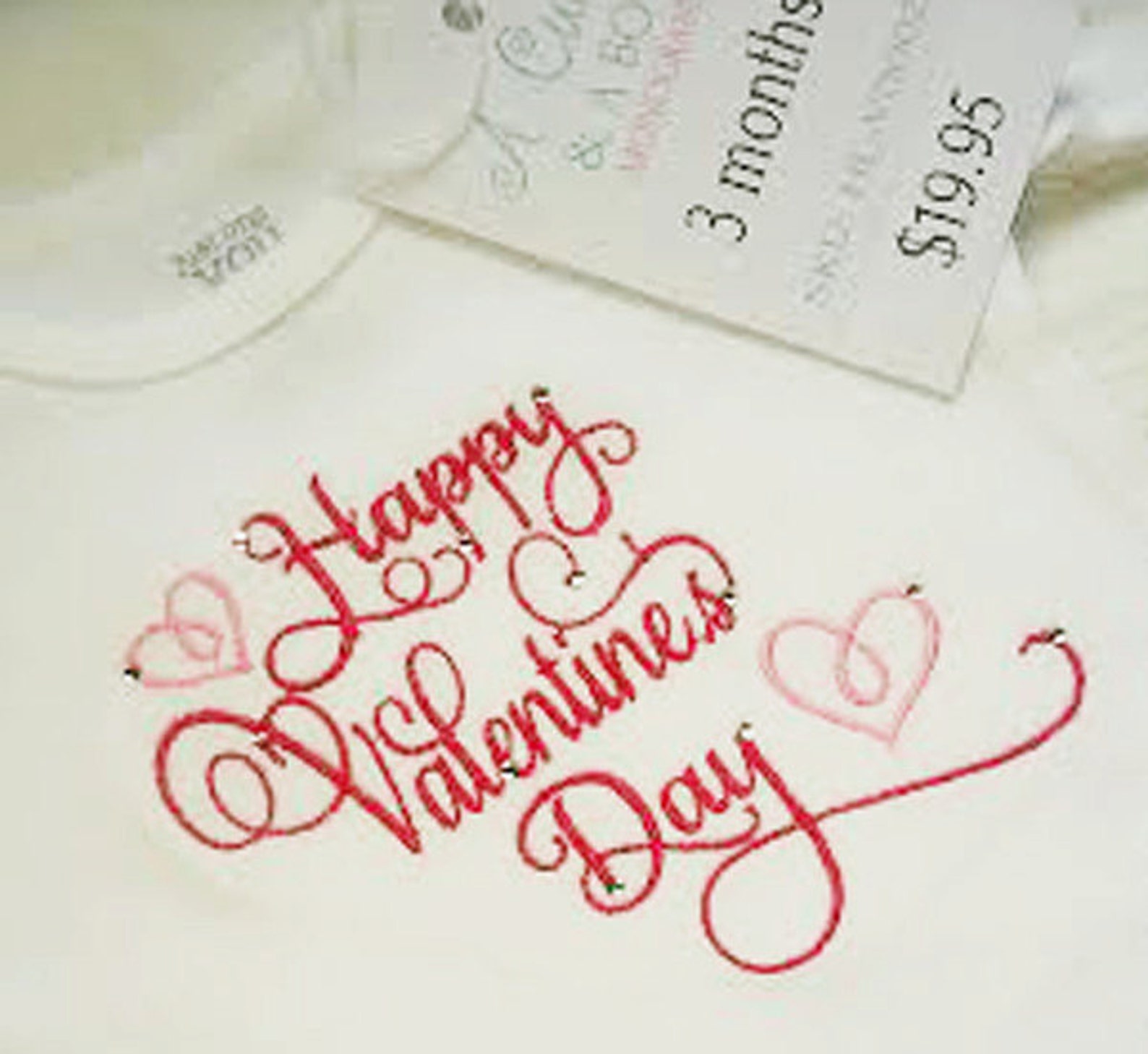 Valentine Embroidery Designs / Happy Valentines Day Embroidery | Etsy