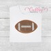 Football Applique Embroidery Design / Applique Football Embroidery ...