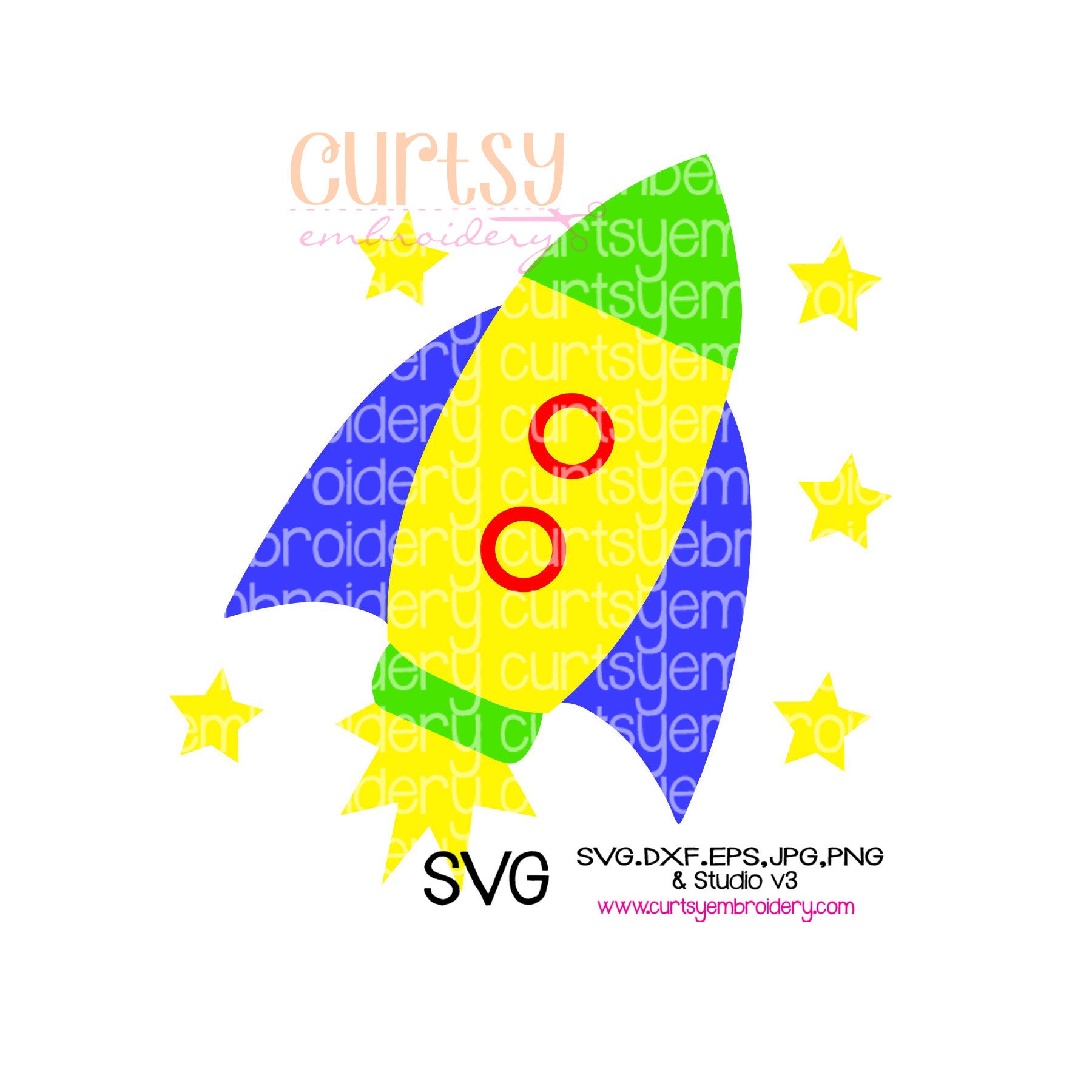 Rocket Ship Svg Design, Outer Space Birthday Svg, Space Birthday - Etsy