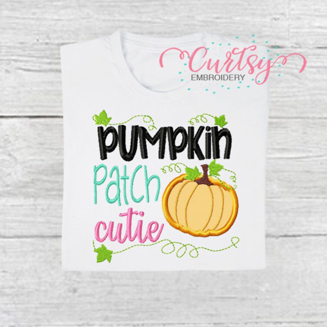 Pumpkin Embroidery Designs / Pumpkin Patch Cutie Applique Designs ...