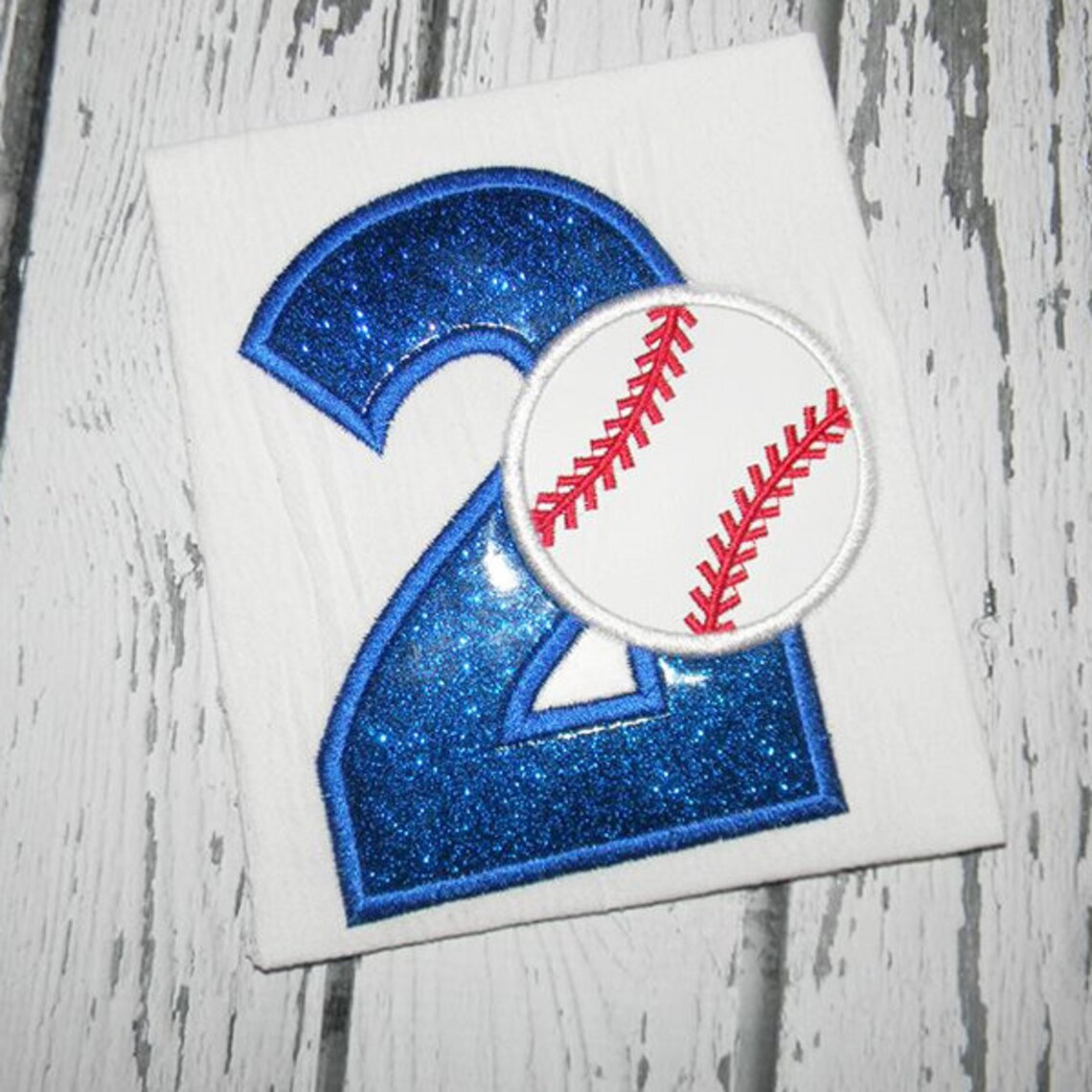 Baseball Applique Design / Baseball Birthday Embroidery Design | Etsy