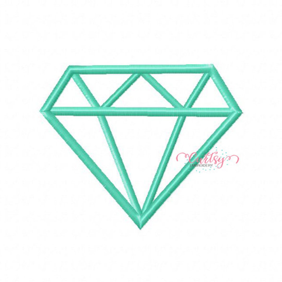 Diamond Embroidery Design / Applique Designs / Diamond Embroidery ...