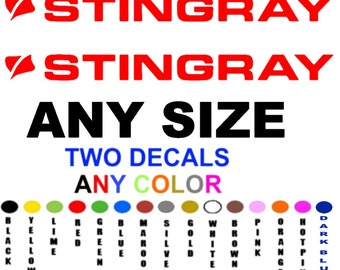 Stingray Boat Decals - Etsy
