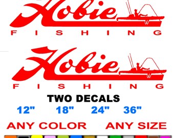 Hobie Kayak Decals - Etsy