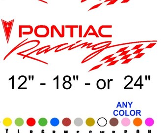 Pontiac Decals | Etsy