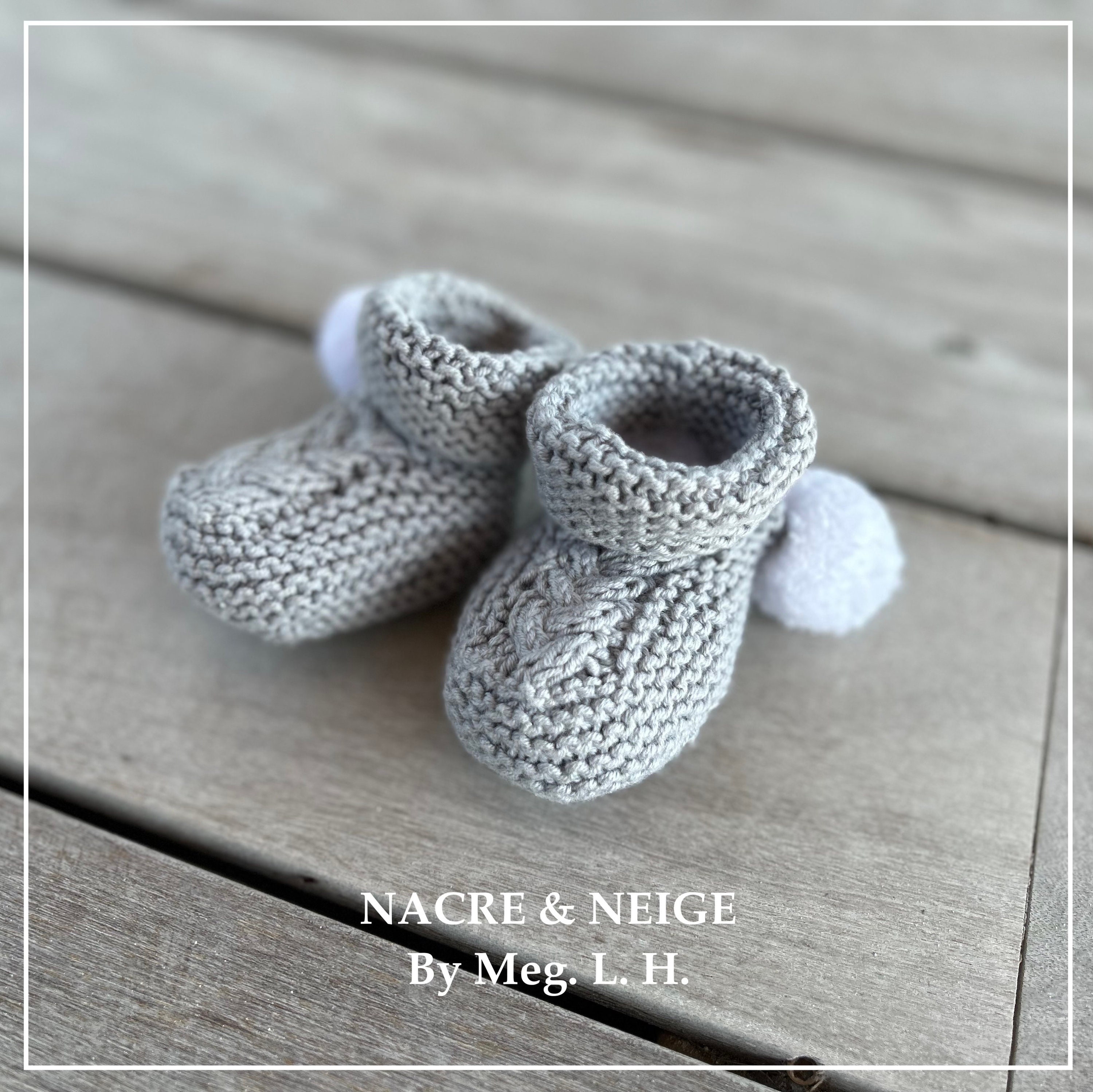 Baby Booties Knitting Pattern - the NEW Classic (easy Knitting ...