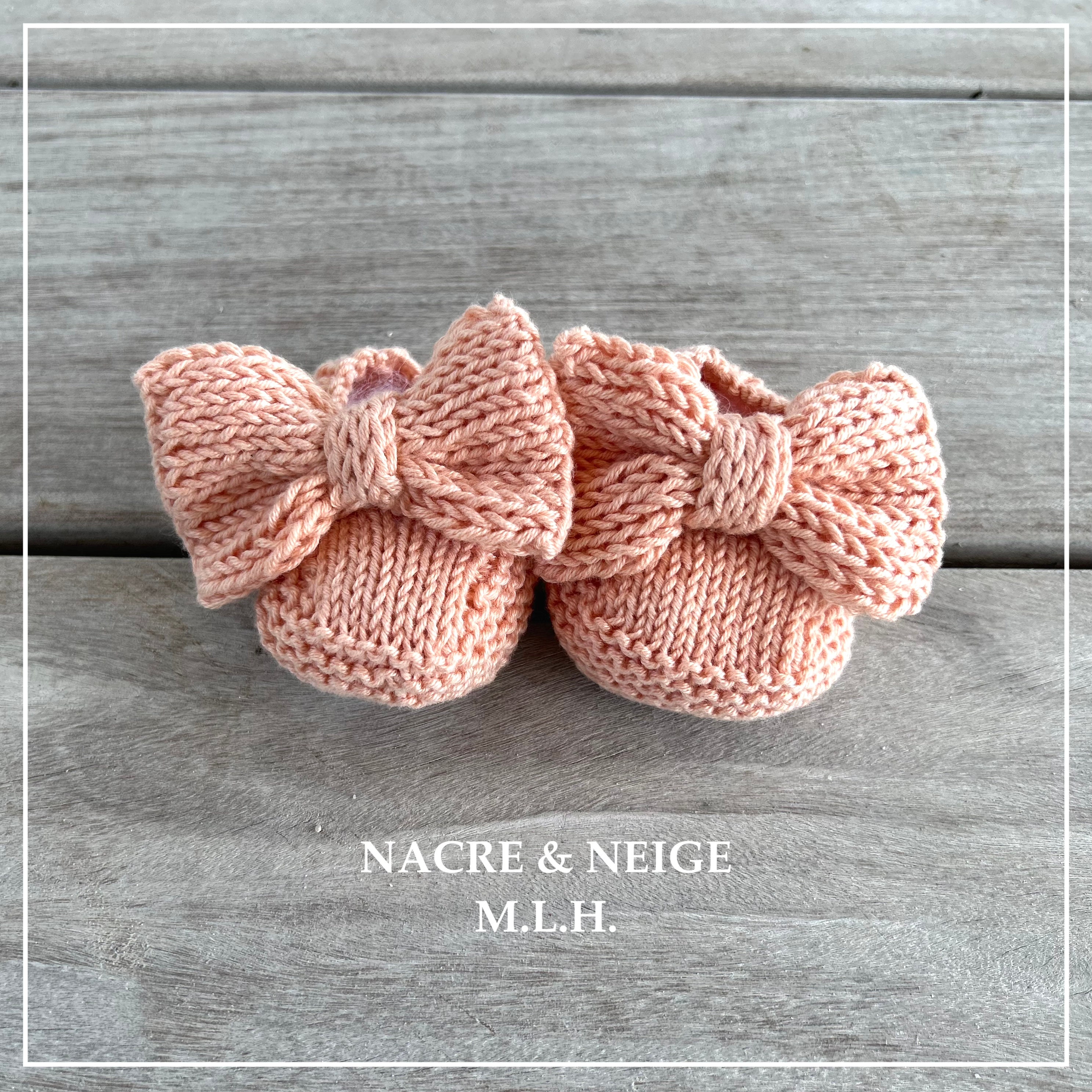 Knitting Pattern - Baby Girl Booties & Headband Bundle | Easy Infant ...