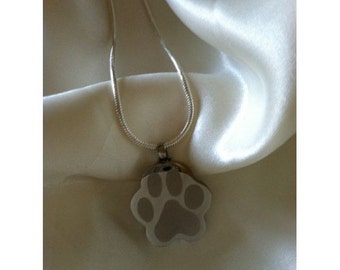 Paw Print Cross Pendant - Etsy