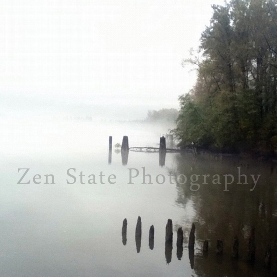 Nature Print. Misty Morning Landscape Print. Nature Photography Print ...