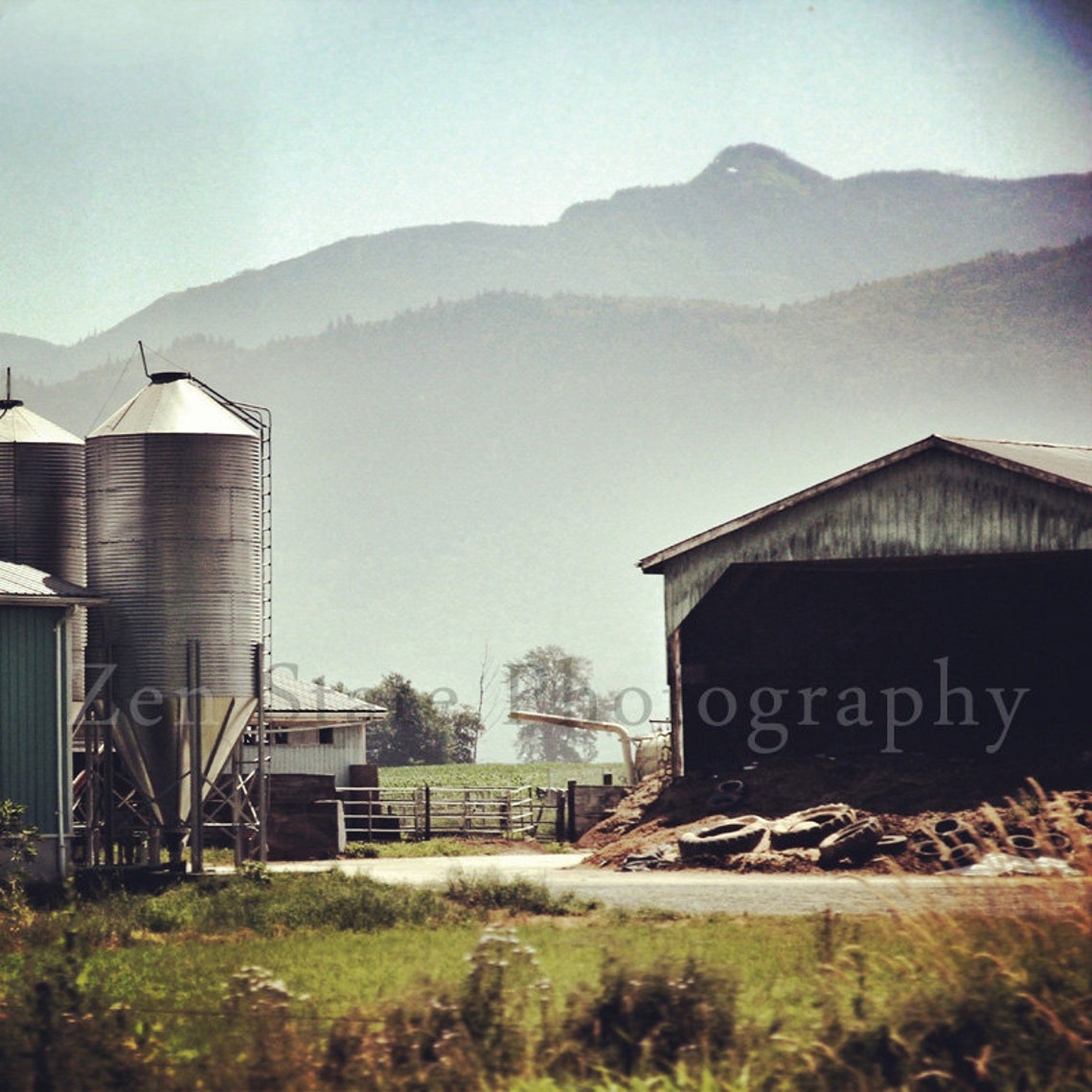Farm Landscape Print. Farm Life Photo Print. Landscape Photo. Rural ...