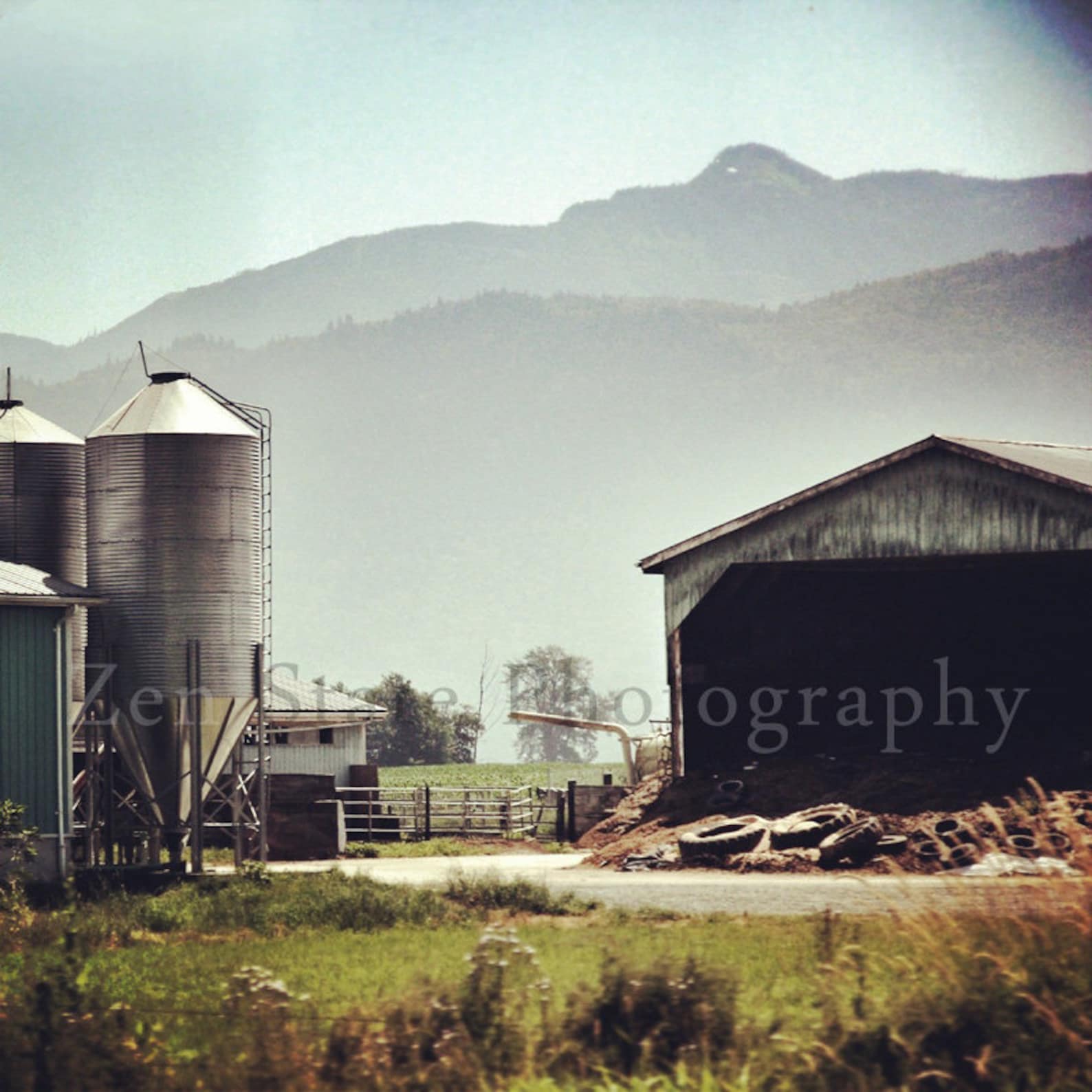 Farm Landscape Print. Farm Life Photo Print. Landscape Photo. Rural ...