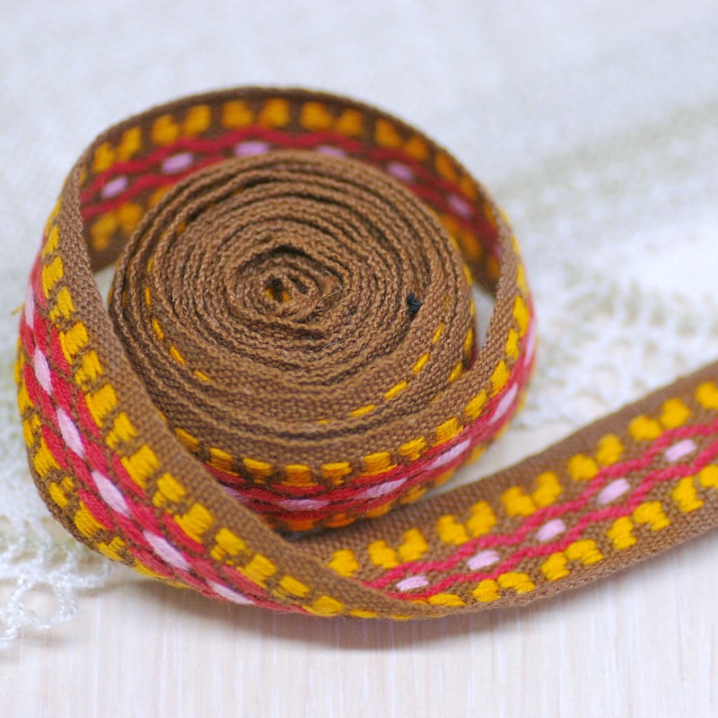 Embroidered Ribbon - Etsy