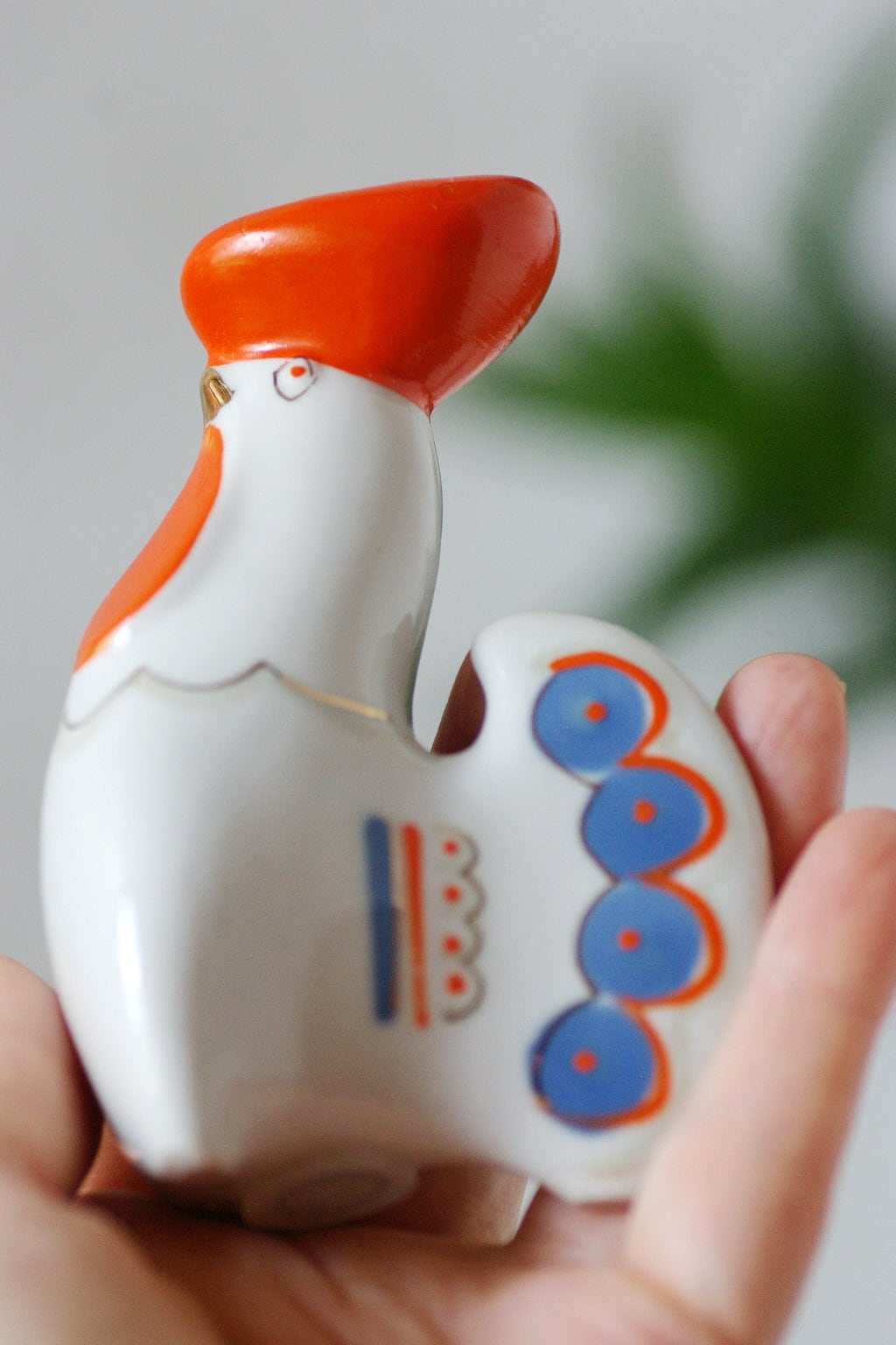 Soviet Salt and Pepper Shaker, Roosters for Spices , Vintage Home Decor ...