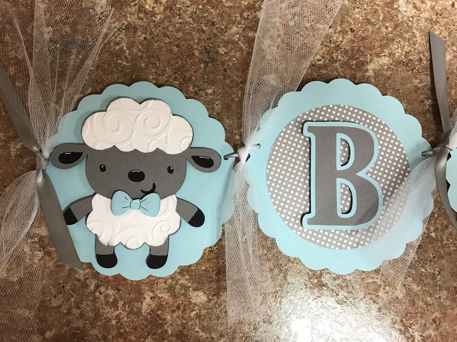 Baby Lamb banner Baby shower banner Lamb banner shower | Etsy