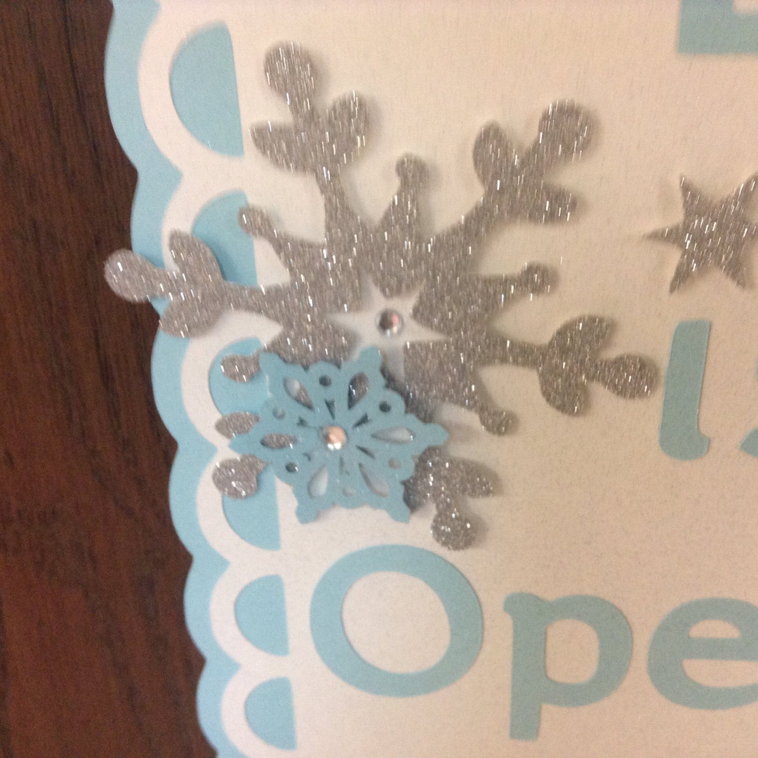 Door Sign, Cardstock Door Sign, Frozen Decorations, Frozen Party, Love ...