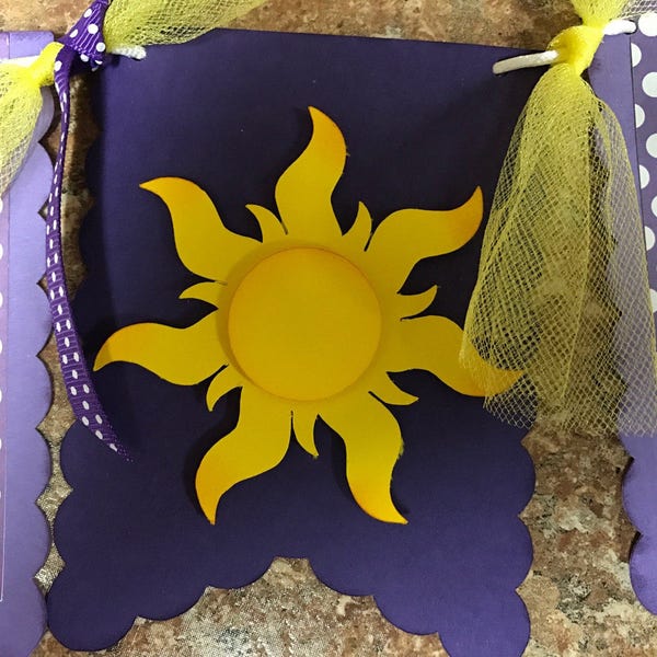 Tangled Inspired Birthday Decorations - Etsy