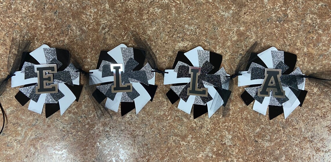 Name Banner Cheerleader Banner Room Banner Cheerleading - Etsy