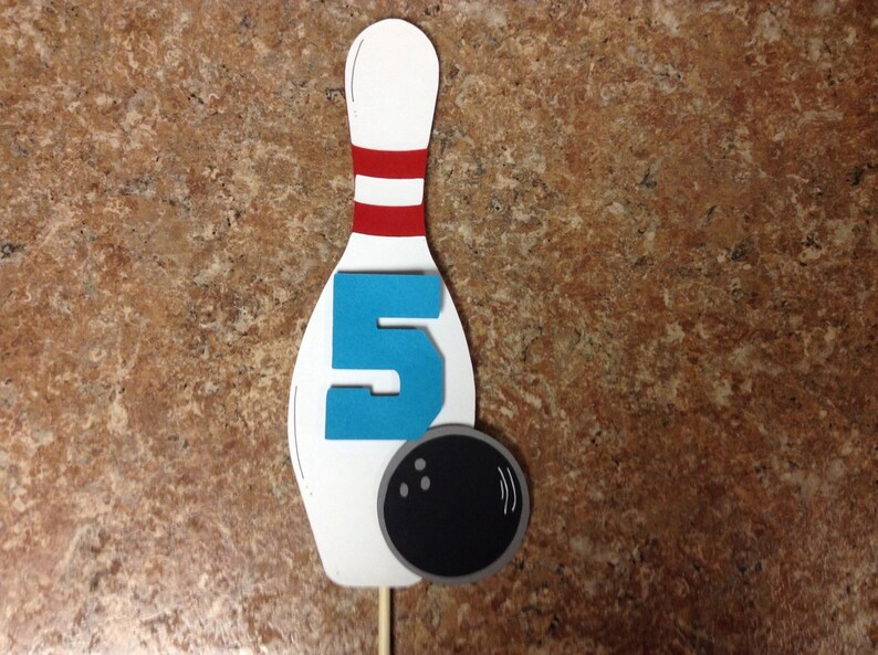 Bowling Centerpieces, Bowling Decorations, Bowling Decor, Set of 3 ...
