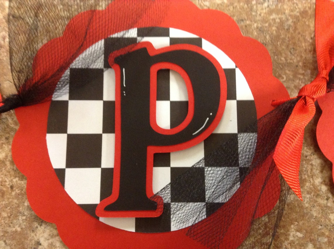 Mini Cooper Banner Racing Banner Nacsar Birthday Banner Boy - Etsy