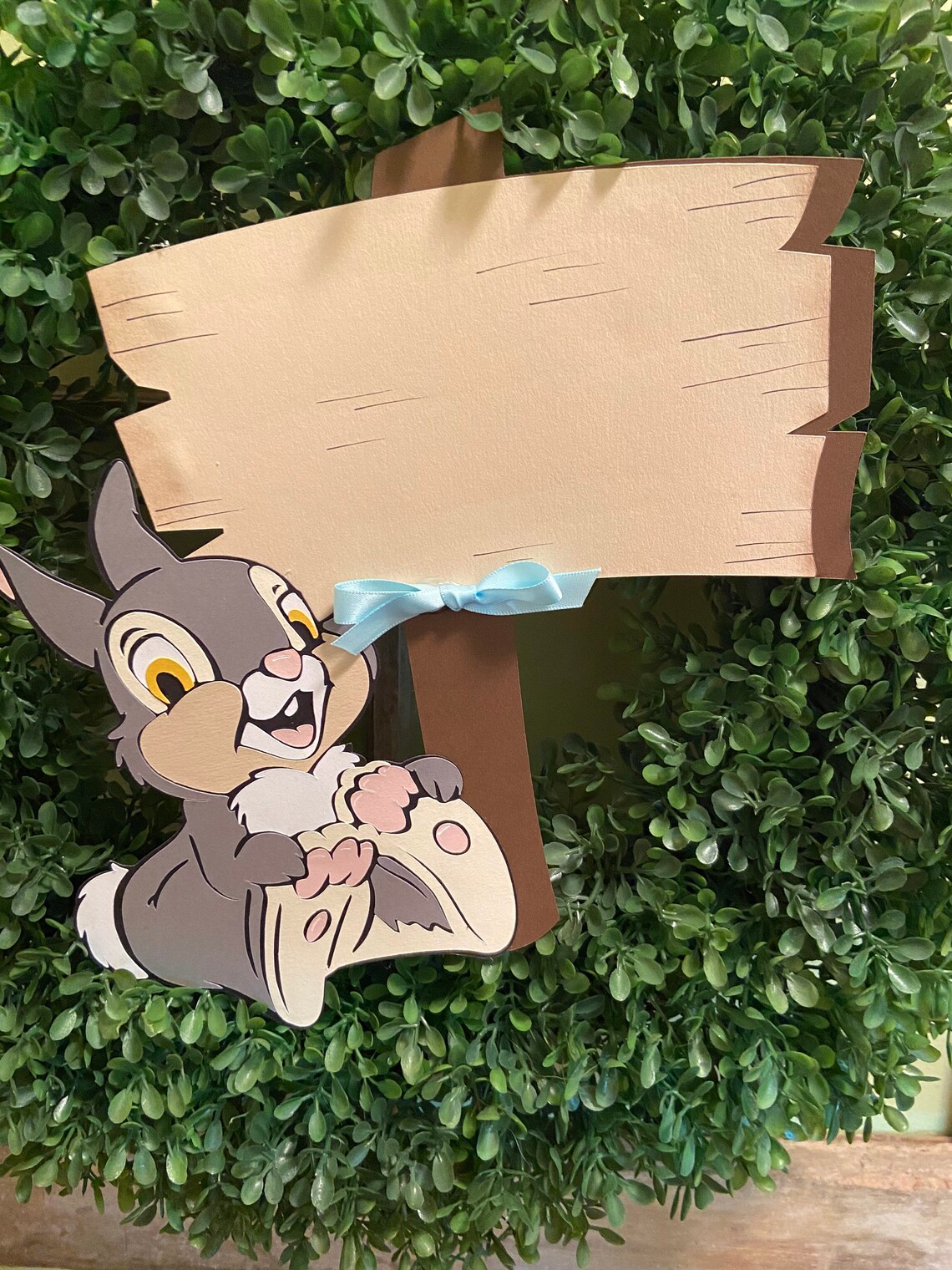 Thumper Sign, Thumper, Birthday, Bunny Sign, Rabbit Sign, Easter ...