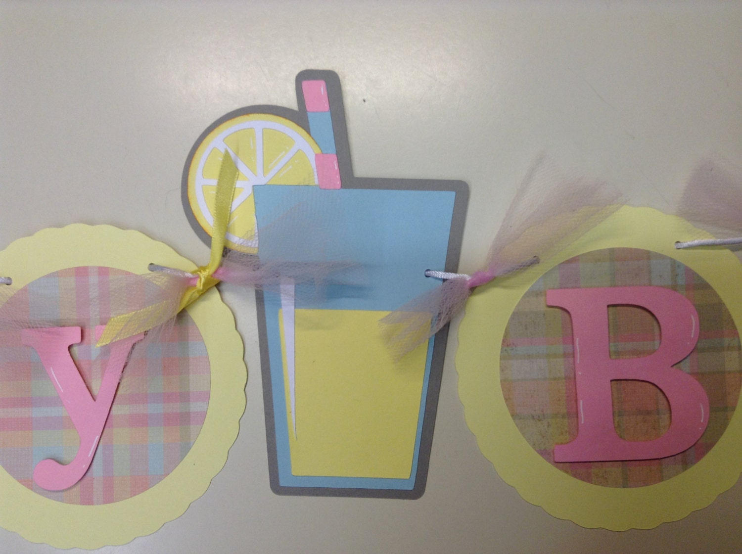 Lemonade Banner happy birthday banner lemonade decorations | Etsy