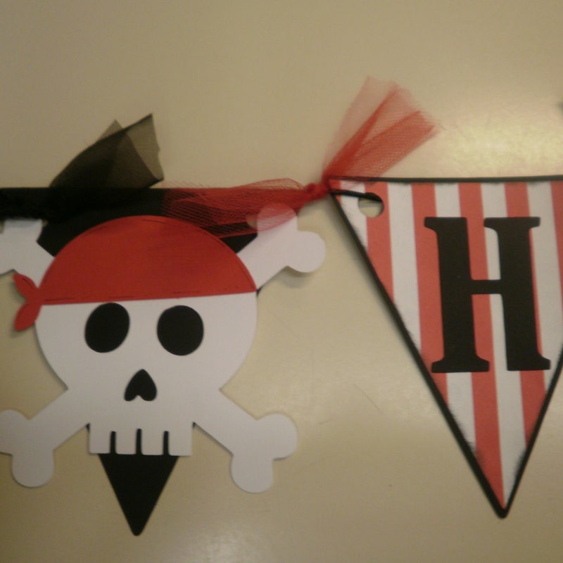 Pirate Banner - Etsy
