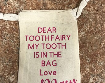 Tooth fairy bag | Etsy