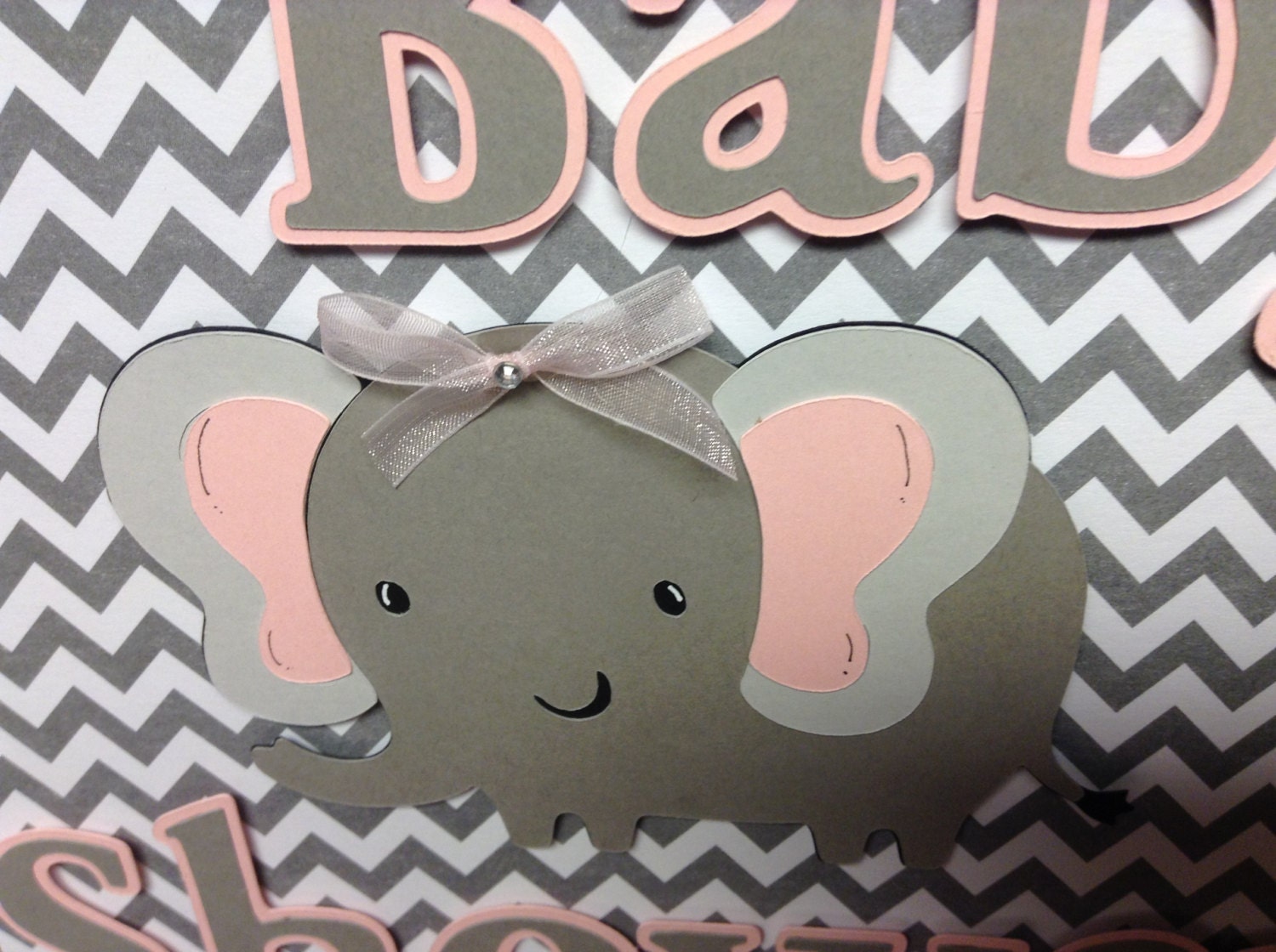 Elephant Door Sign for a Baby Shower Custom Door Sign | Etsy