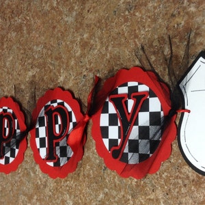 Mini Cooper Banner, Racing Banner, Nacsar Birthday Banner, Boy ...