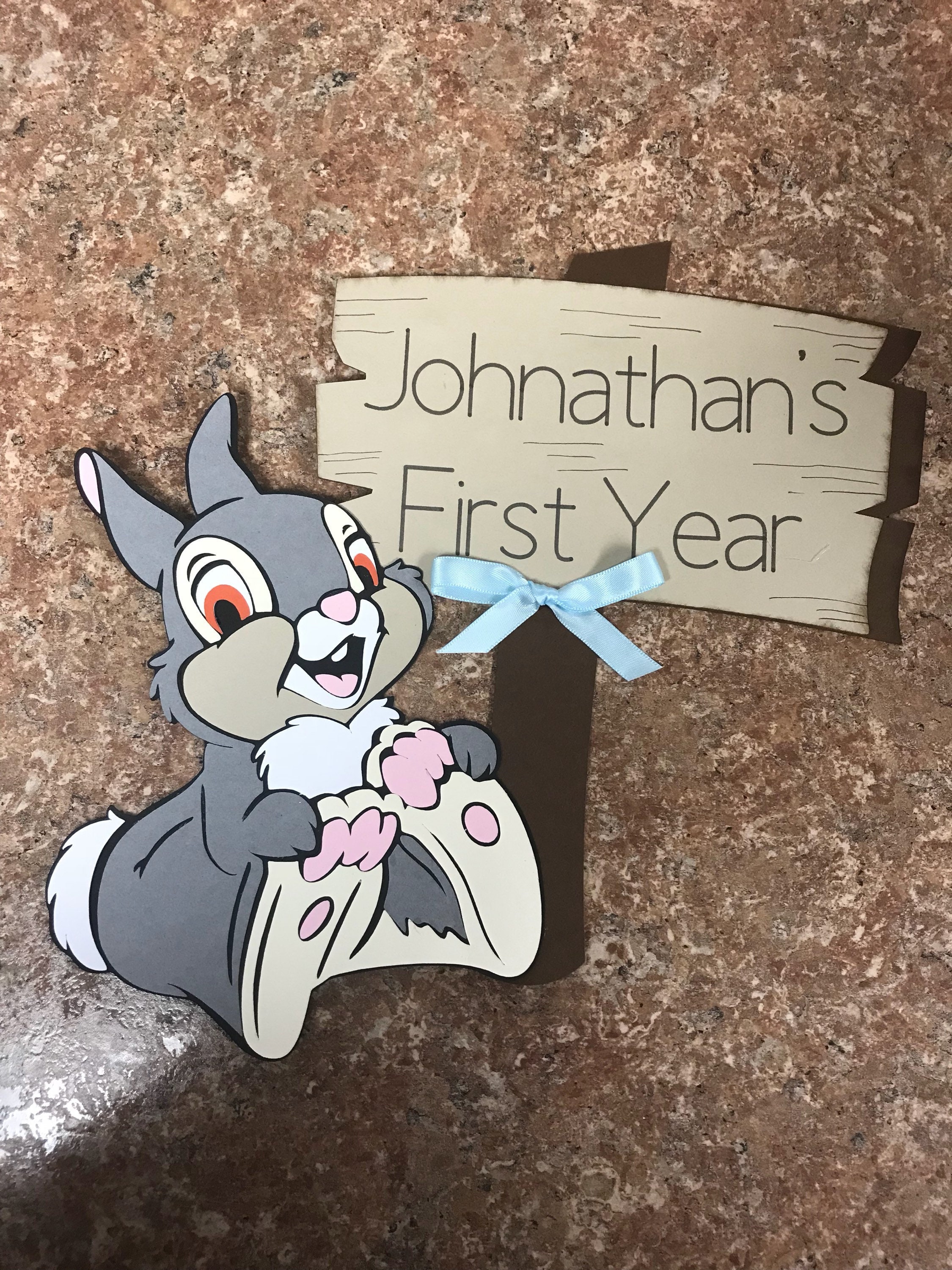 Thumper Sign, Thumper, Birthday, Bunny Sign, Rabbit Sign, Easter ...