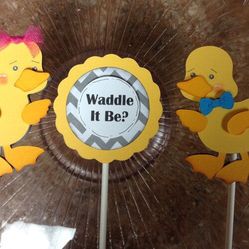 Waddle It Be Banner Gender Reveal Party Shower Decor Baby - Etsy Australia