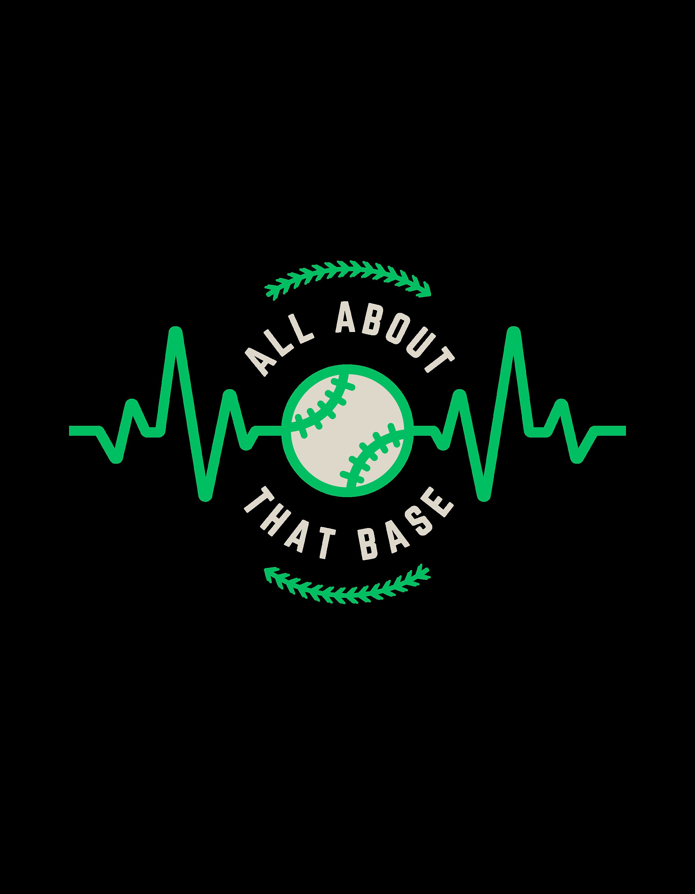 Baseball All About That Base SVG - Etsy