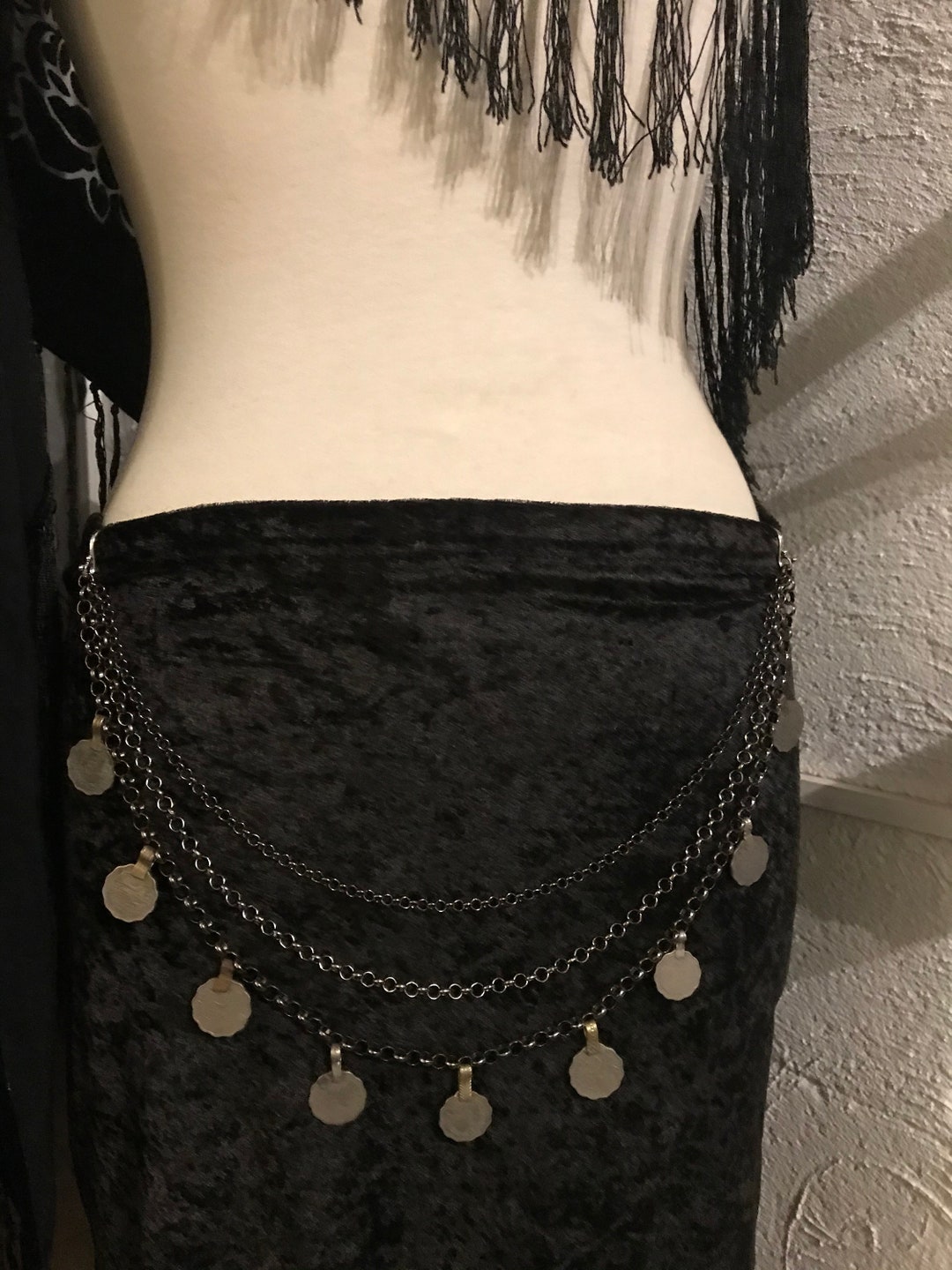 Simple Coin Chain Drape - Etsy