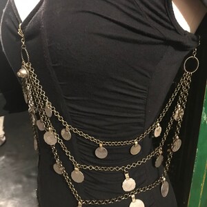 Triple Layer Coin Drape - Etsy